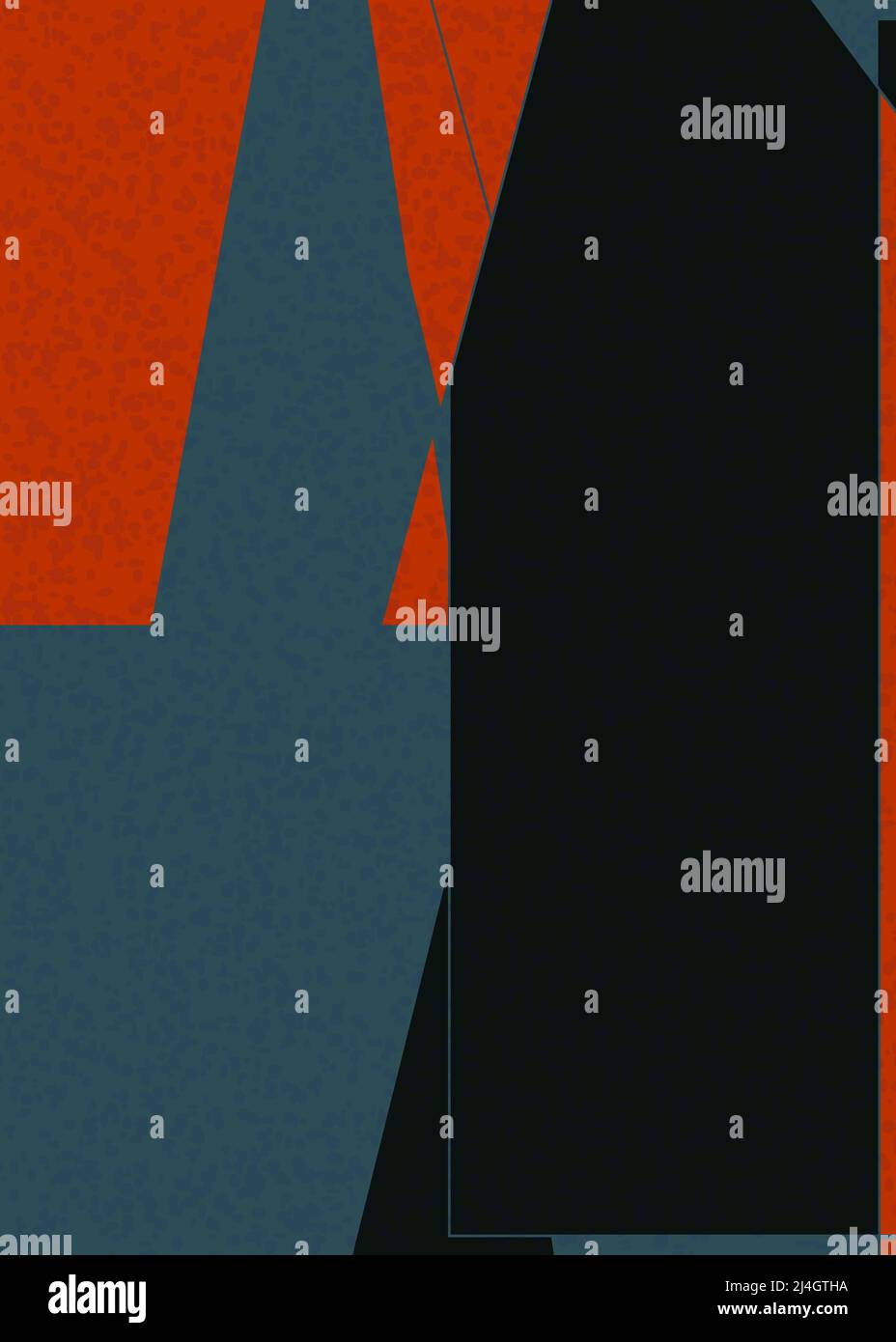 Piet Mondrian Style Computational Generative Art background ...