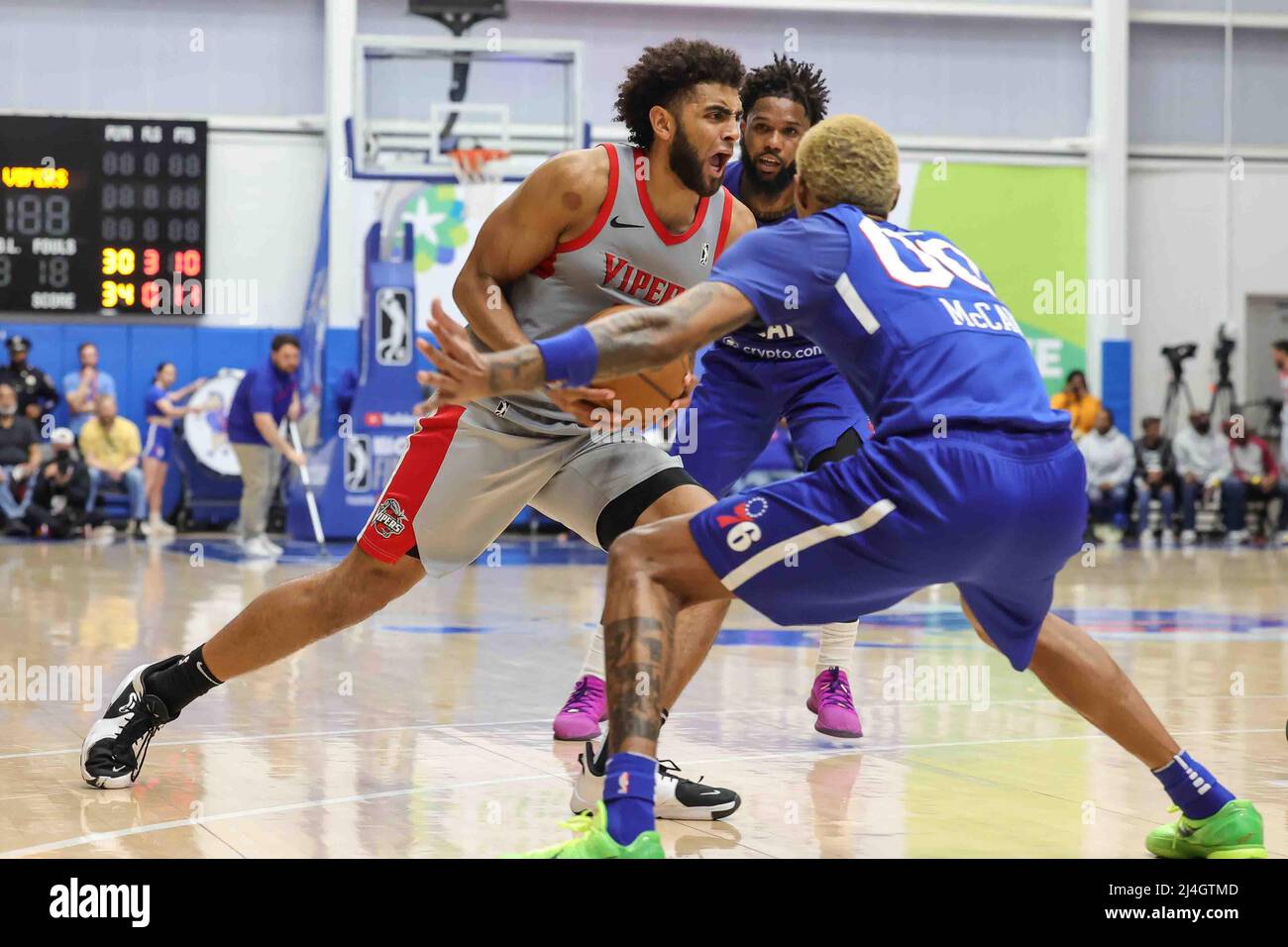 Wilmington, DE, USA. 15th Apr, 2022. Rio Grande Valley Vipers forward ...