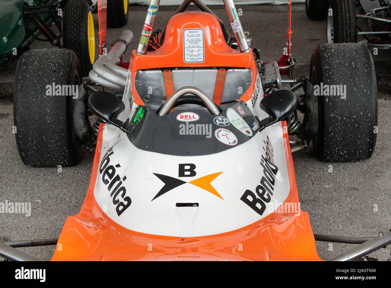 1974 Selex ST4 racing car driven by Carlos Beltran that competed in the ...