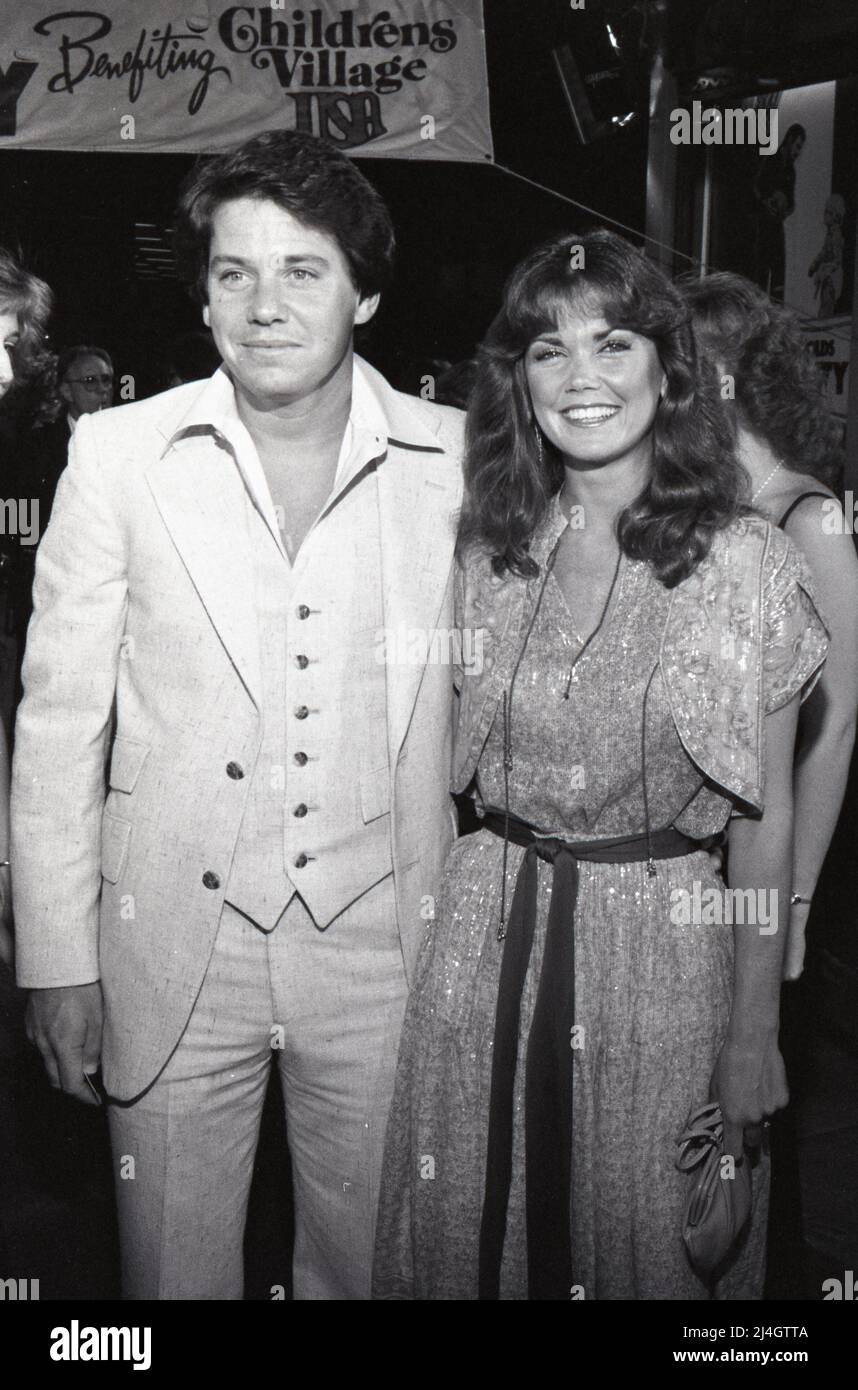 Anson Williams and Lorrie Mahaffey at the Benefit For Children's Village September 24, 1981 ...