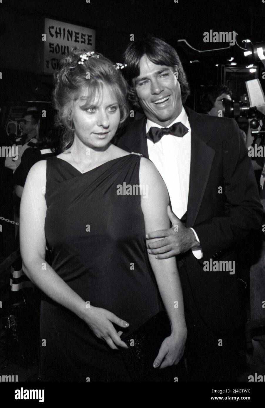 Robin Knapton and Richard Hatch at the Benefit For Children's Village ...