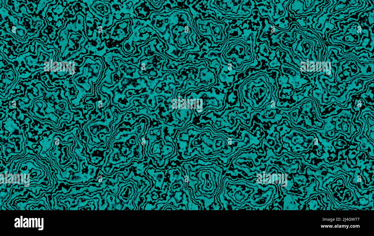 Abstract colorful biological cell division process, seamless loop ...