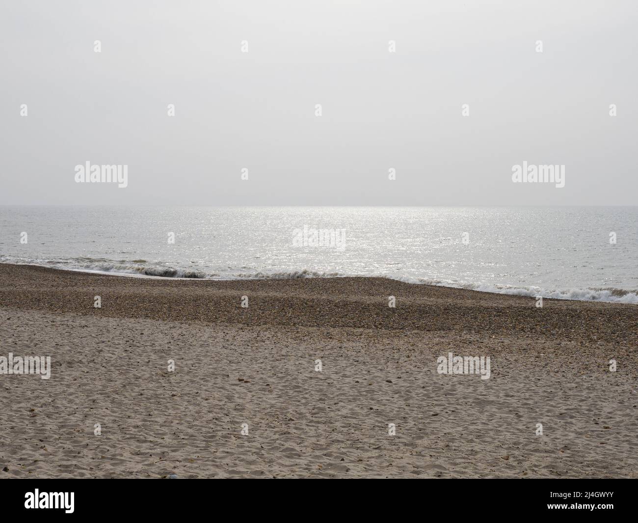 Bleak beach in March, Highcliffe, Dorset, UK Stock Photo - Alamy