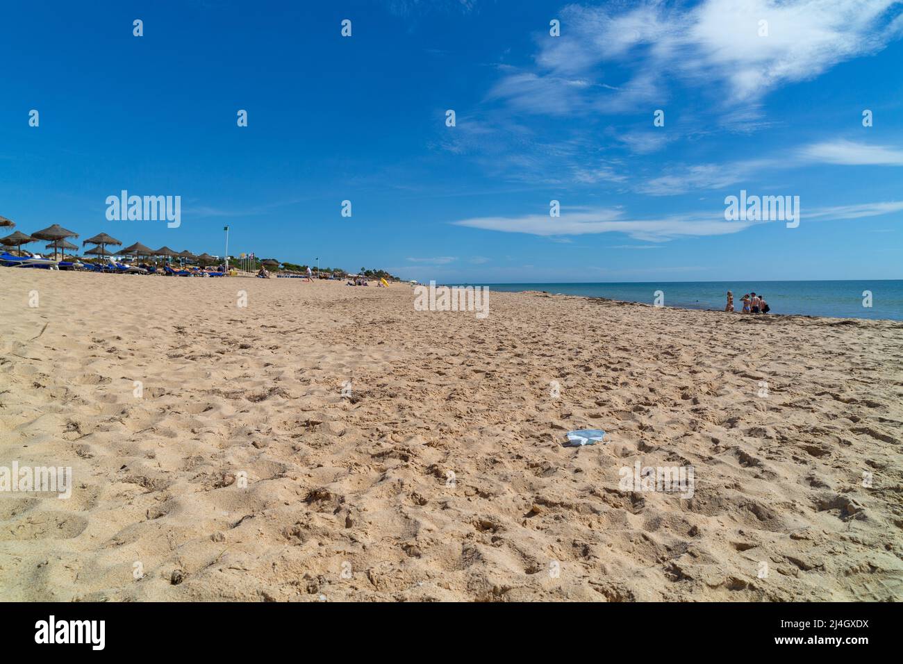 Praia de Vale do Lobo, Almancil Portugal Stock Photo - Alamy