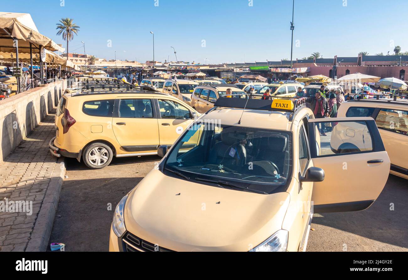 Marrakech taxi hi-res stock photography and images - Alamy