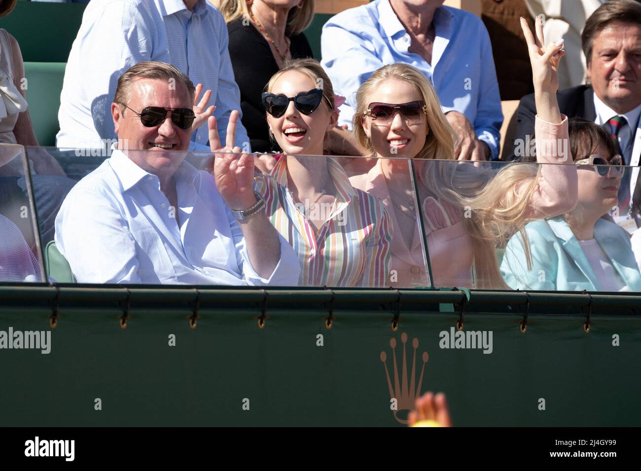 Prince Charles of Bourbon- Two Sicilies poses with his daugther ...