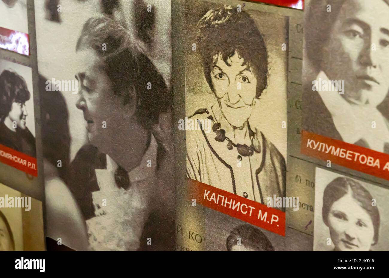 Historic photographs of notable female Karlag prisoners, Karlag Museum ...