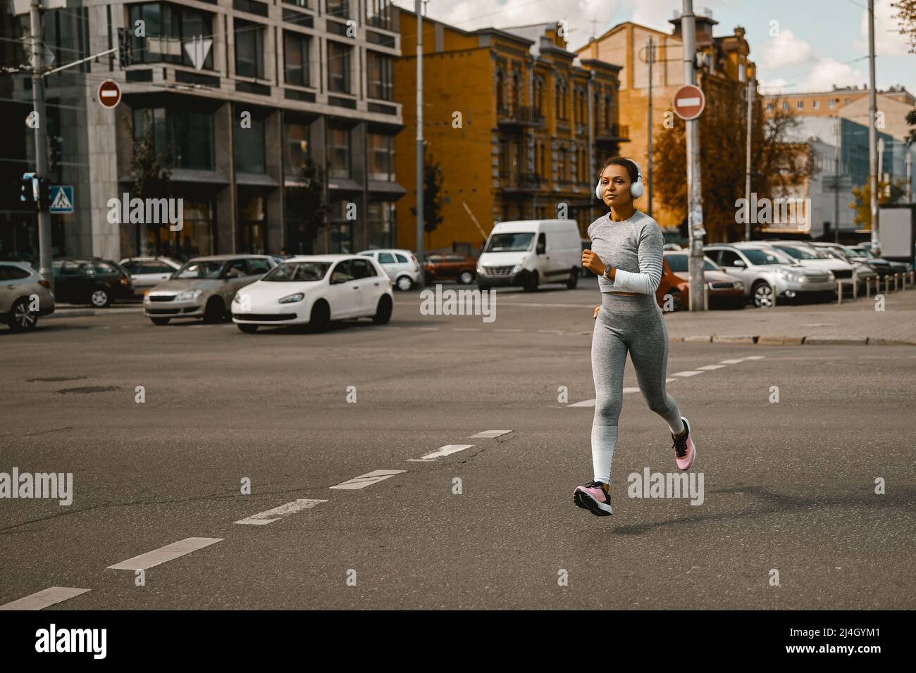 Gray athletic wear hi-res stock photography and images - Alamy