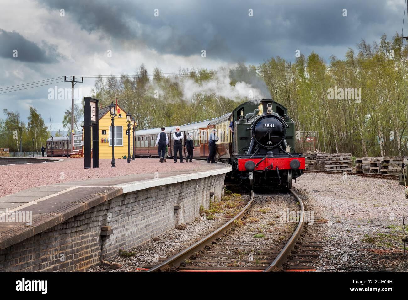 Dean Forest Railway, Forest of Dean, Gloucestershire Stock Photo - Alamy