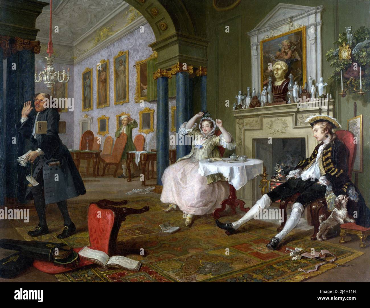 Painting william hogarth after hi-res stock photography and images - Alamy