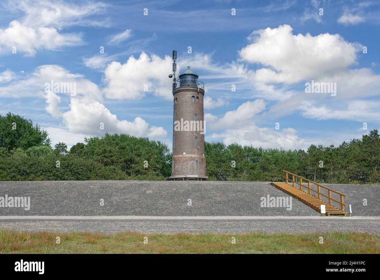 Boehler Lighthouse Sankt Peter-Boehl,Sankt Peter-Ording,North Sea,North ...