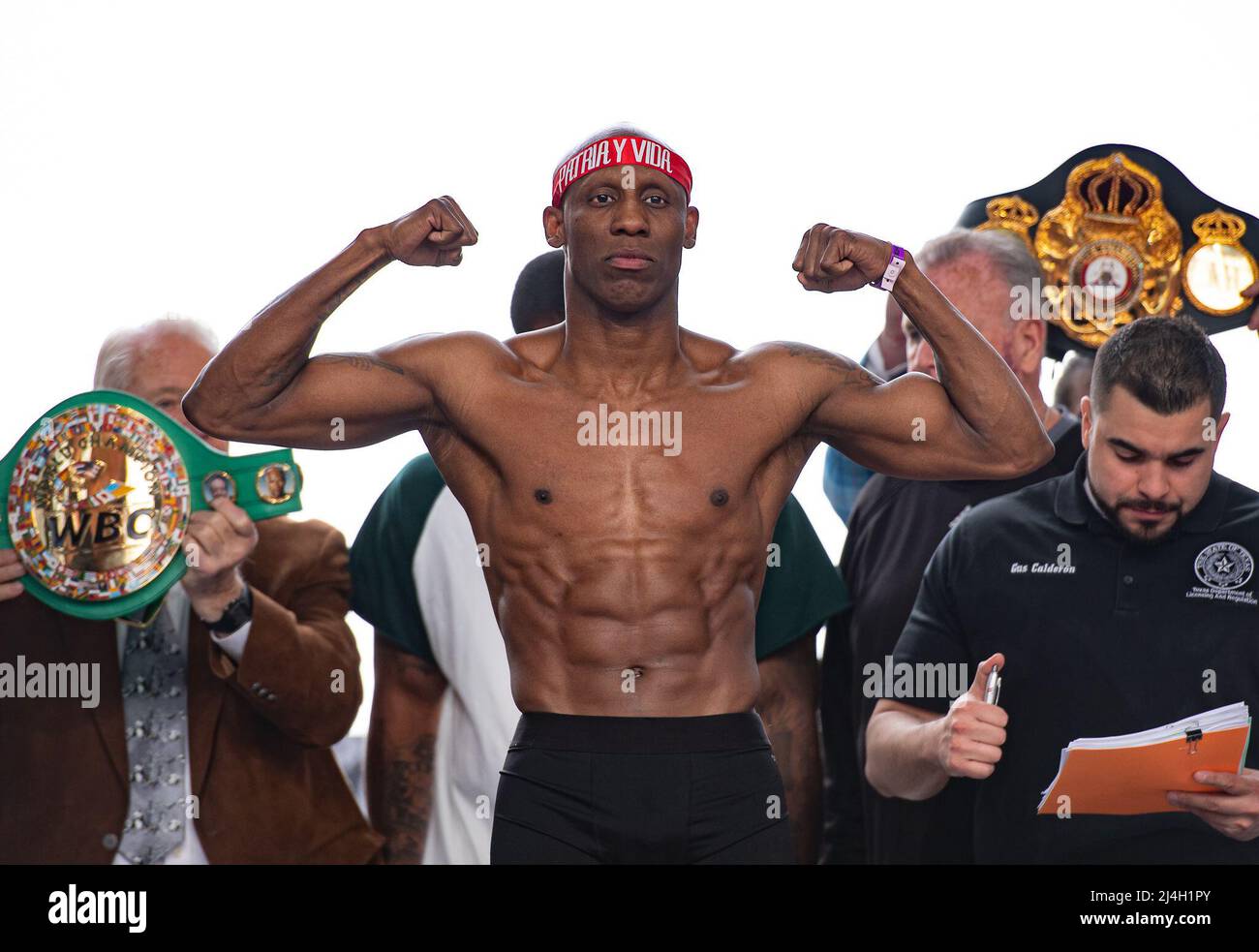 Wbc and ibf welterweight world champion hi-res stock photography and ...
