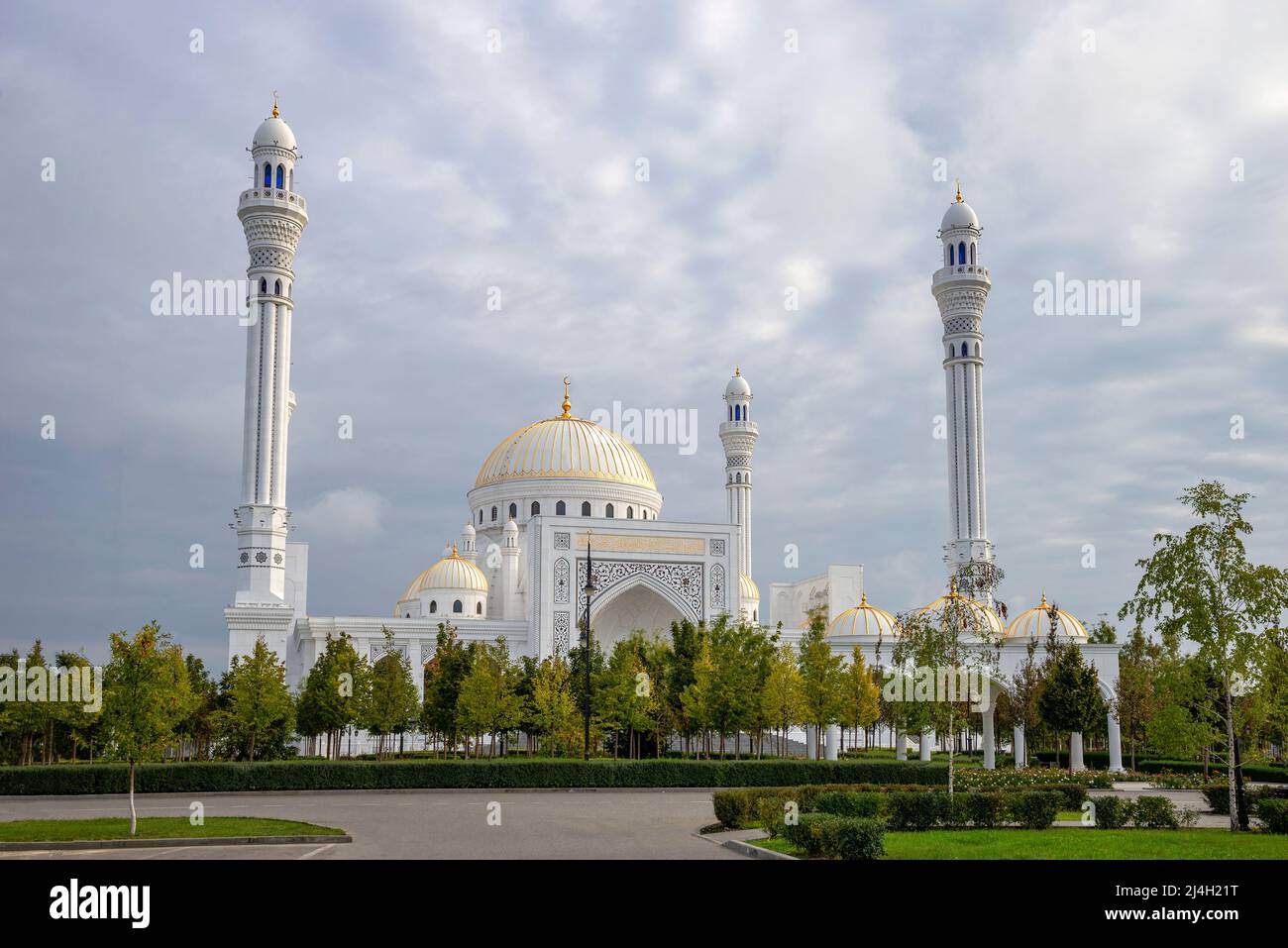 View of the Muslim Pride Mosque on a sunny September day. Shali ...