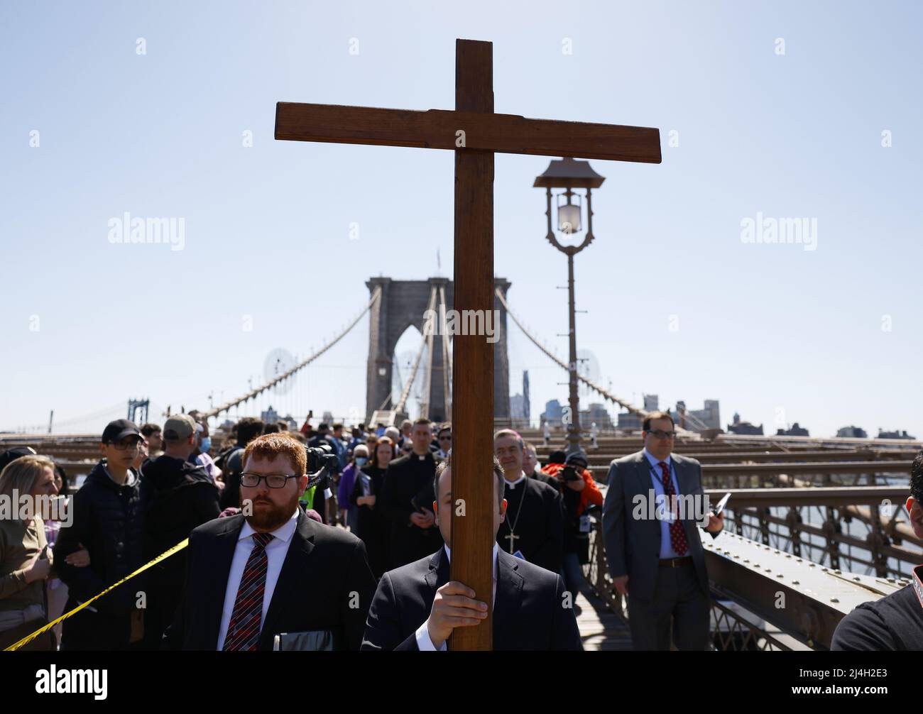 Brooklyn bridge celebration hi-res stock photography and images - Alamy