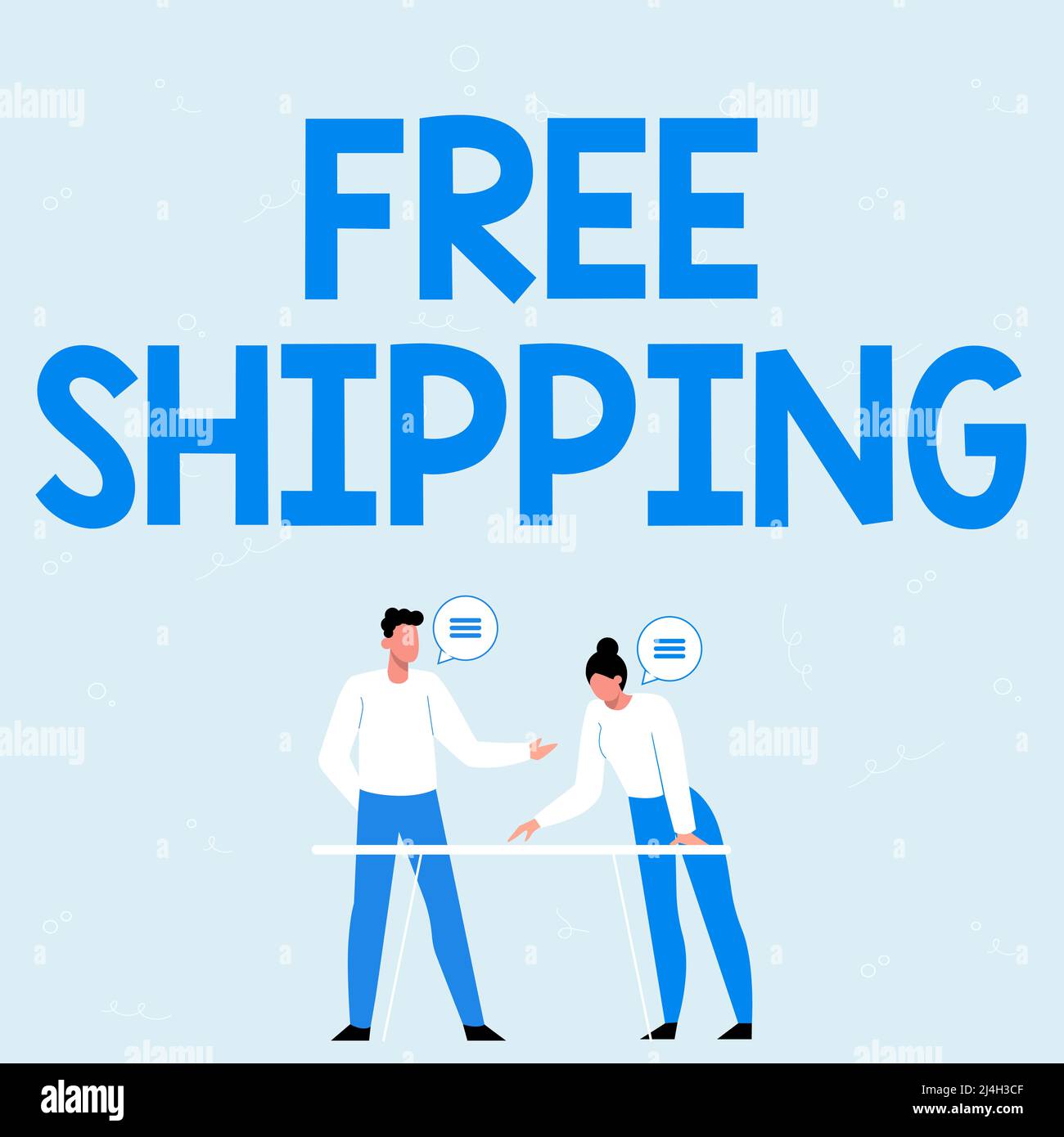 Handwriting text Free Shipping. Business concept Freight Cargo ...