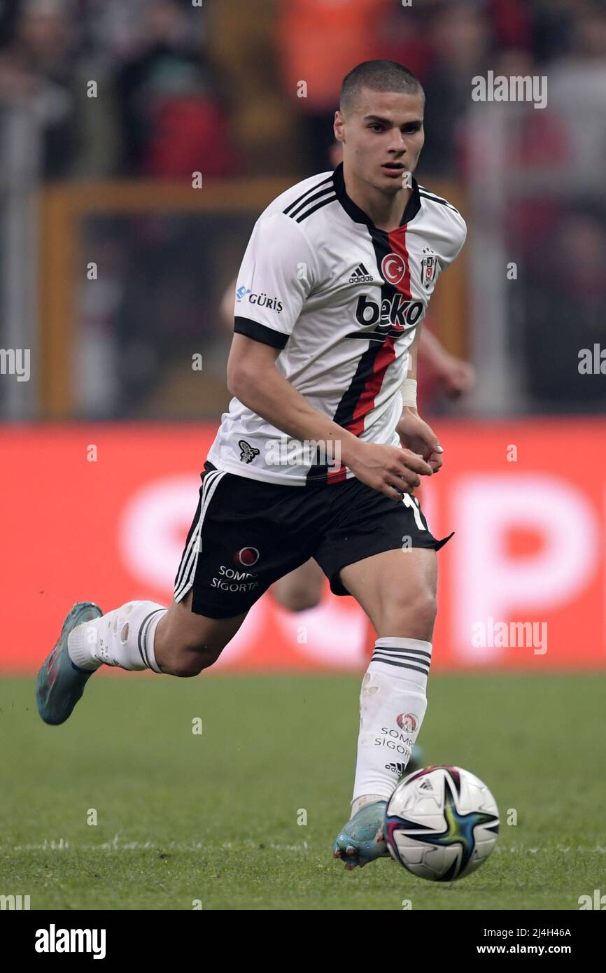 ISTANBUL - Can Bozdogan of Besiktas JK during the Turkish Superliga ...