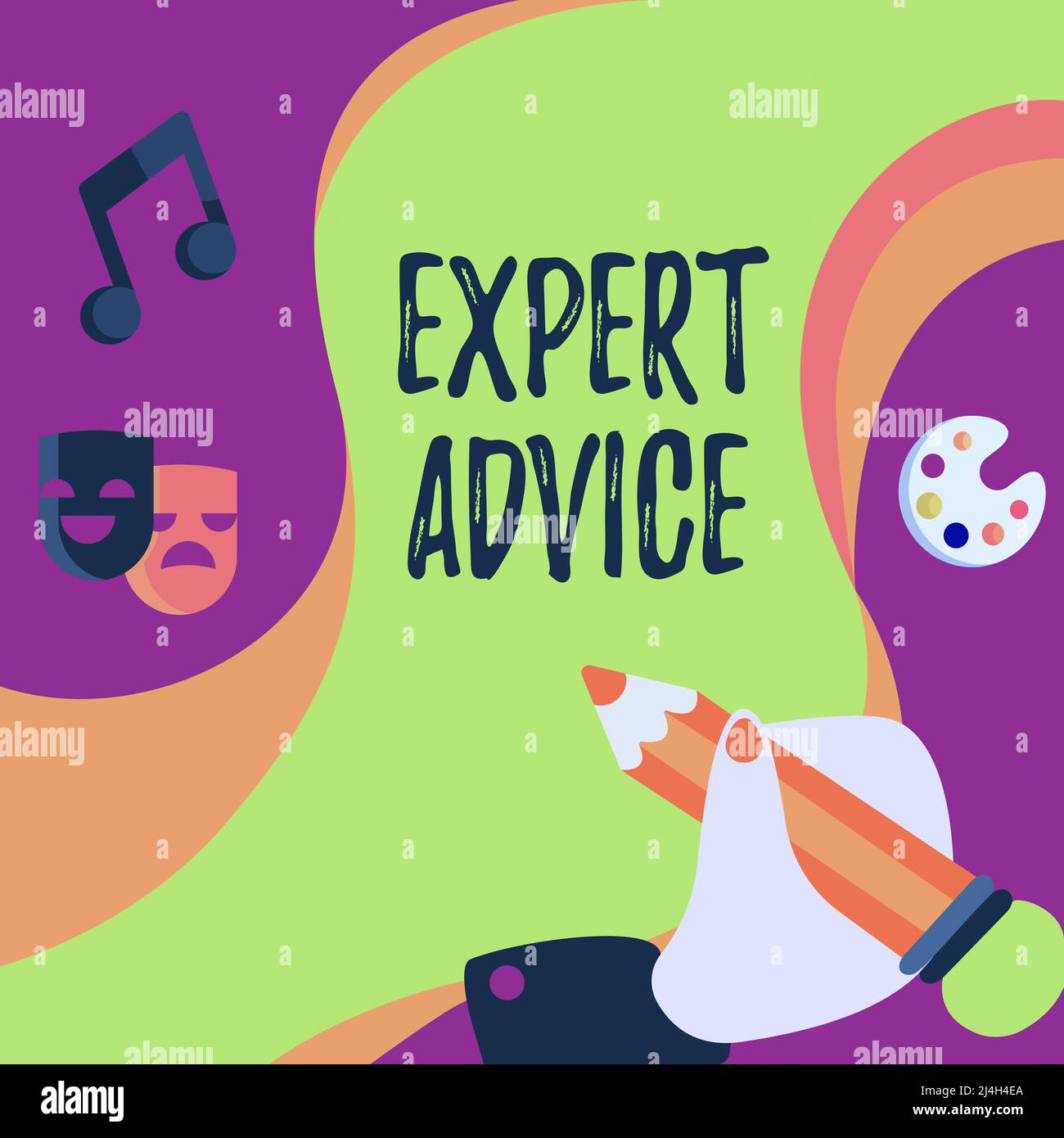 Text sign showing Expert Advice. Concept meaning Sage Good Word ...
