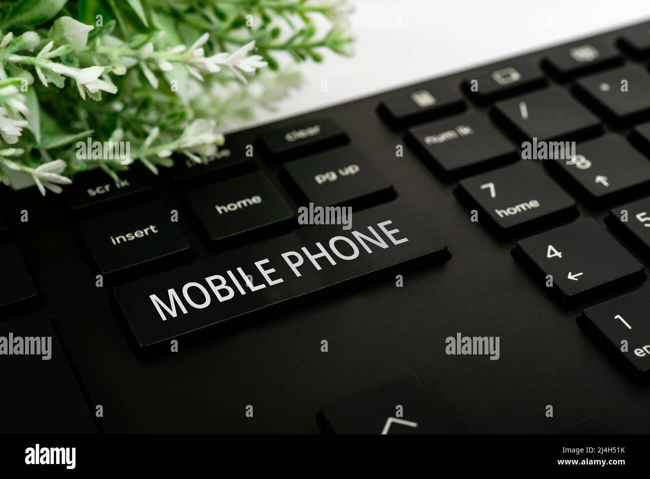 Conceptual display Mobile Phone. Business idea A handheld device used ...