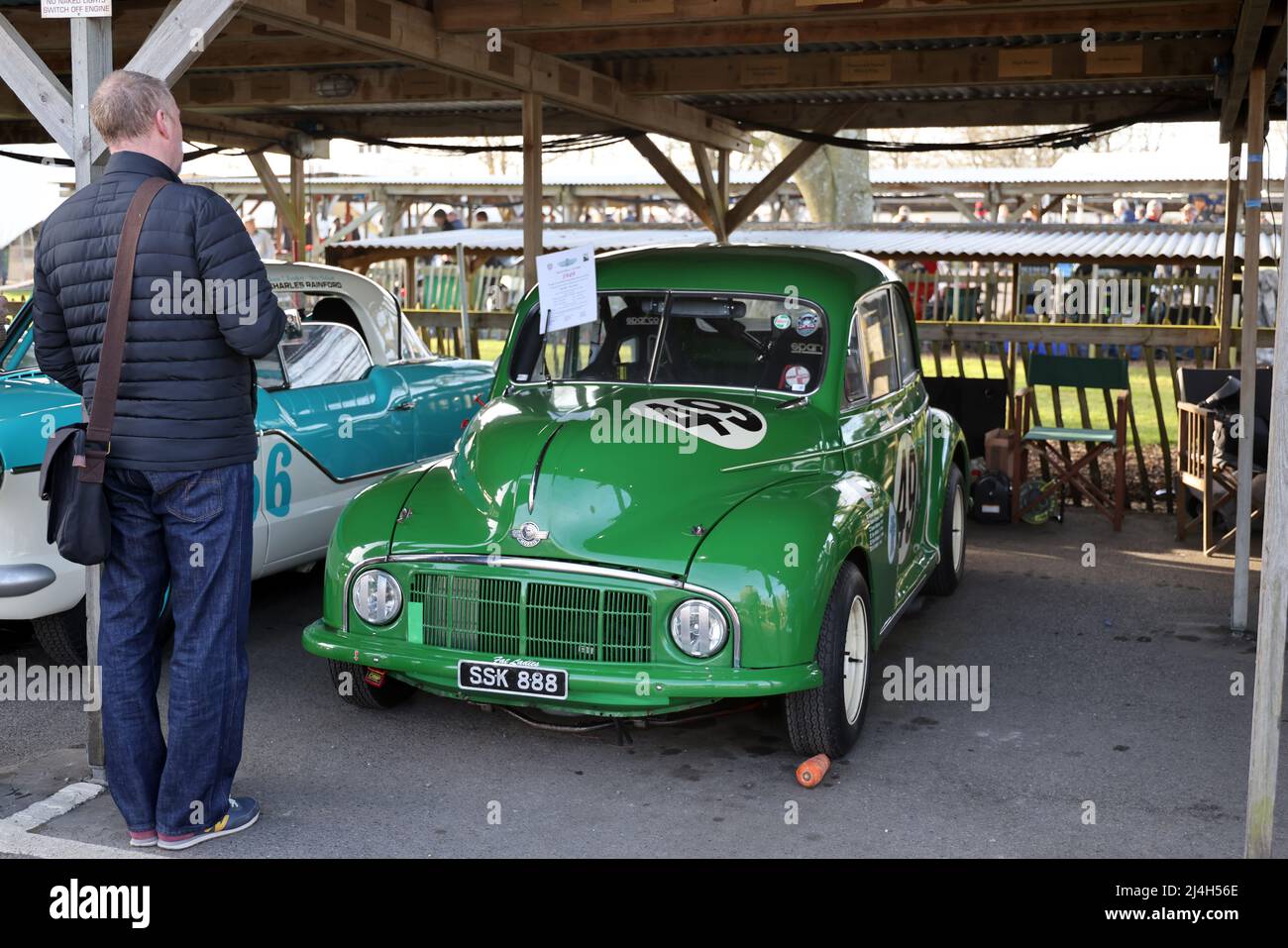 April 2022 - Cars in the paddock at the 2022 Members Meeting 79 Stock ...