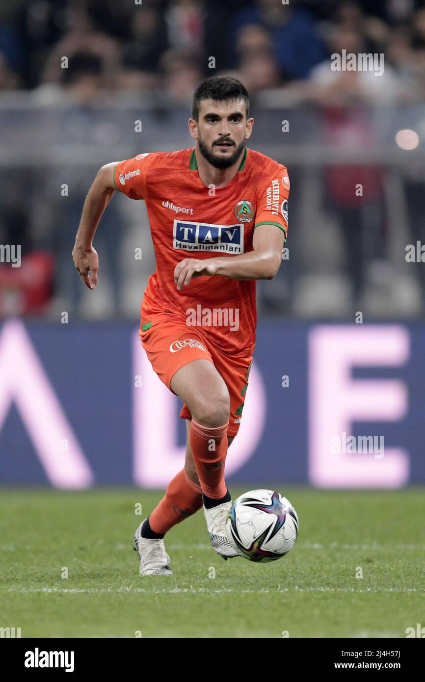 ISTANBUL - Fatih Aksoy of Aytemiz Alanyaspor during the Turkish ...