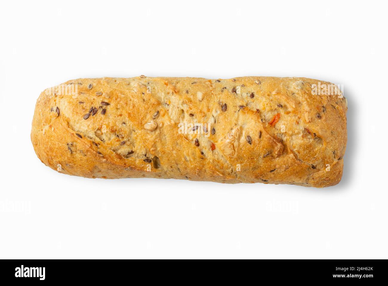Fresh diet bun, isolate Stock Photo - Alamy