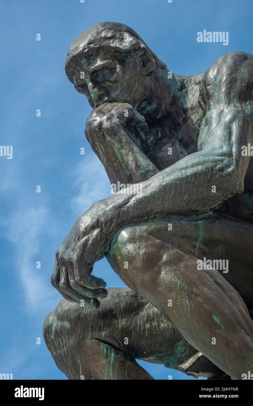 The thinker cleveland museum of art hi-res stock photography and images ...