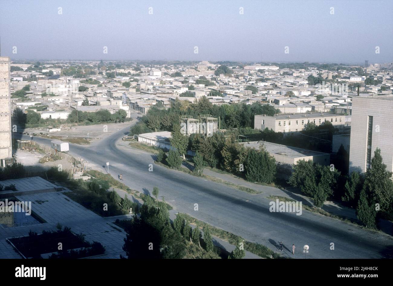 1988 view of Bukhara, part of the Uzbek Soviet Socialist Republic until ...