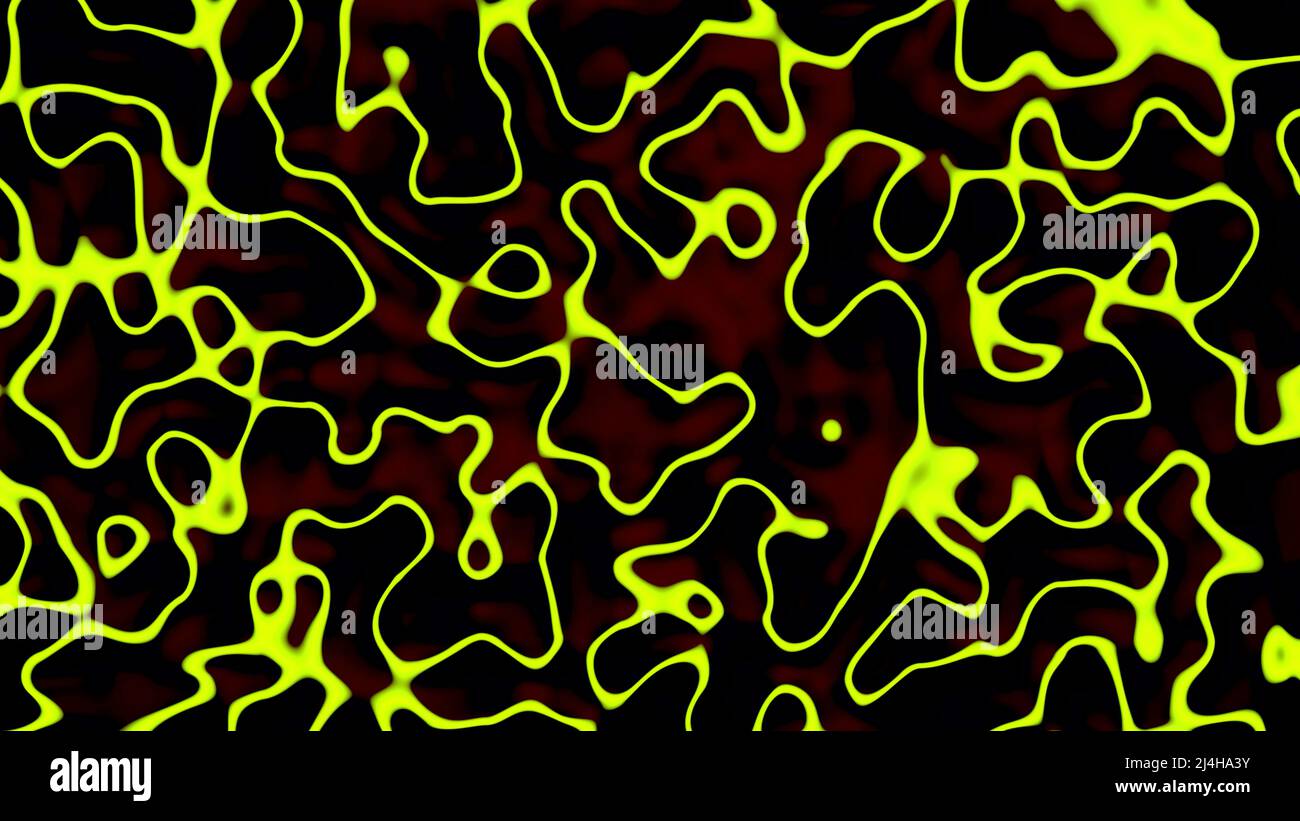 Visualization of neural communication in human brain. Design. Fast ...