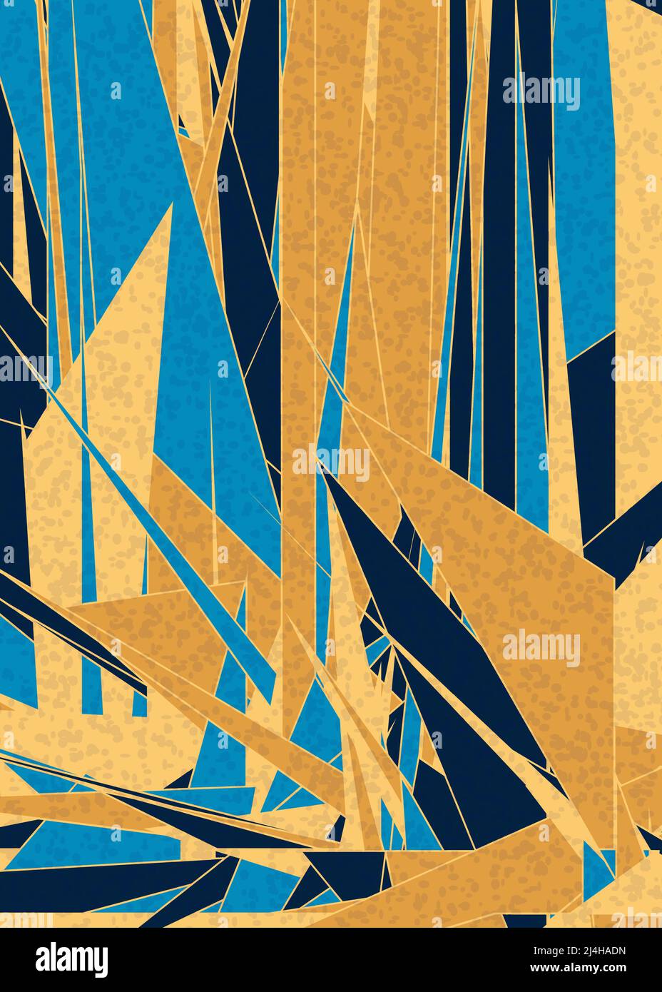 Piet Mondrian Style Computational Generative Art background illustration Stock Vector Image ...