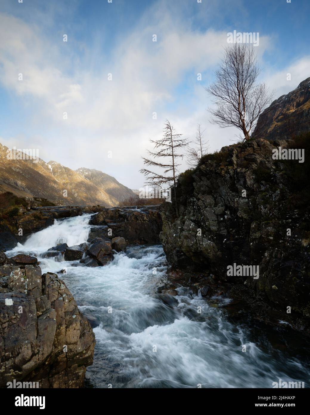 The River Coe Stock Photo - Alamy
