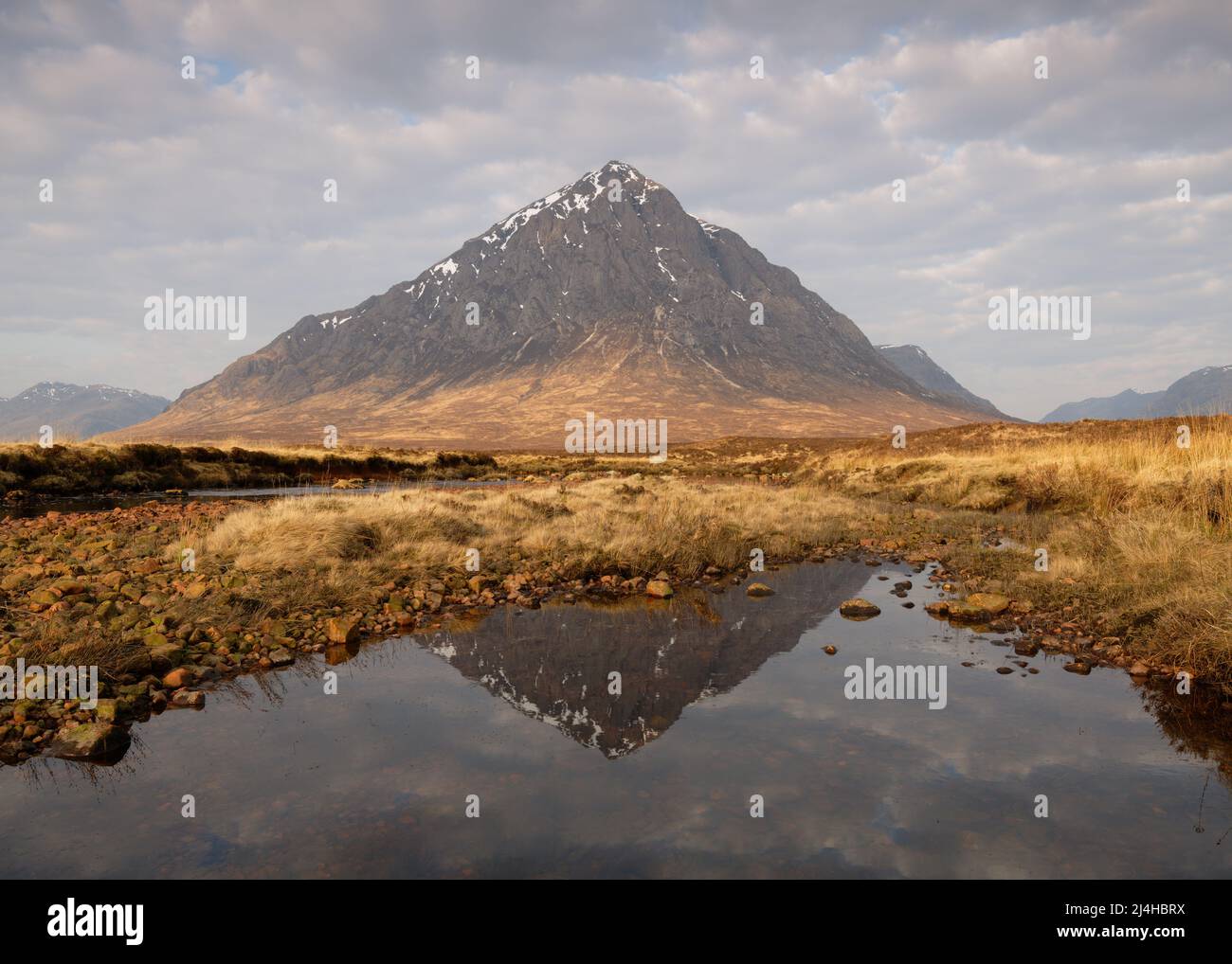 A Still morning in Glencoe Stock Photo - Alamy