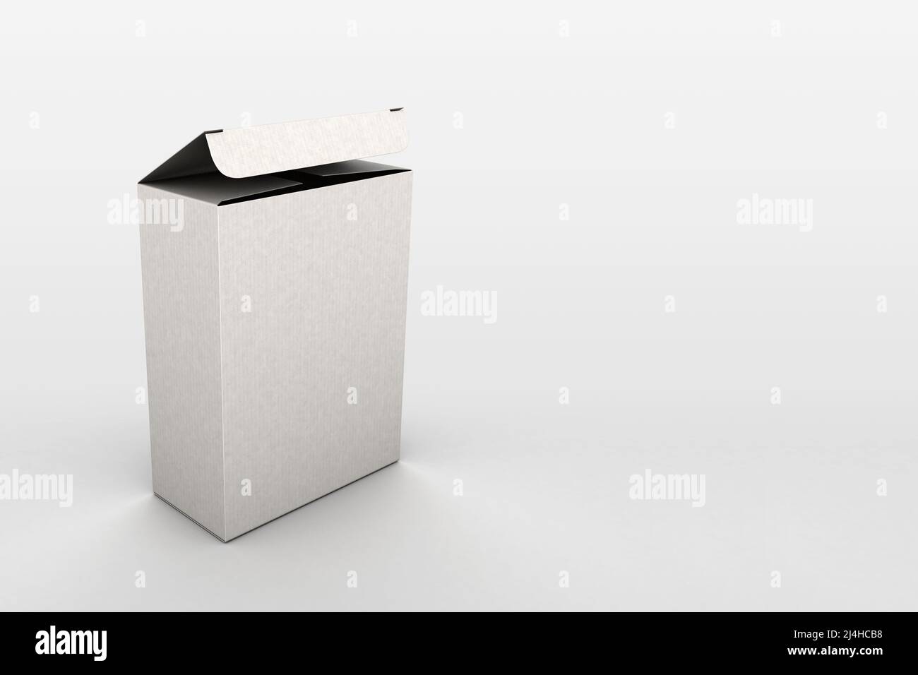 Cereal box blank hi-res stock photography and images - Alamy