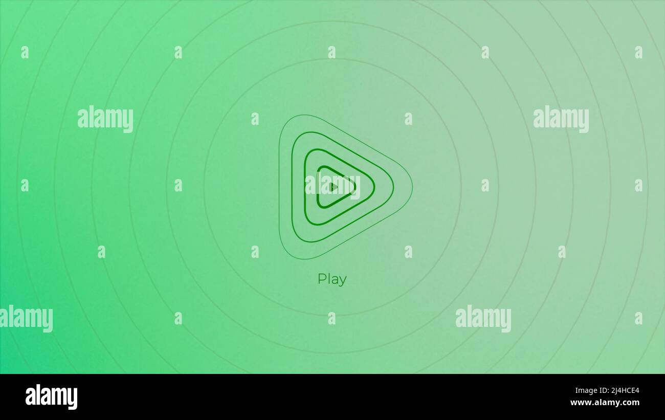 Play icon in abstraction. Motion. The background is where the lines of ...