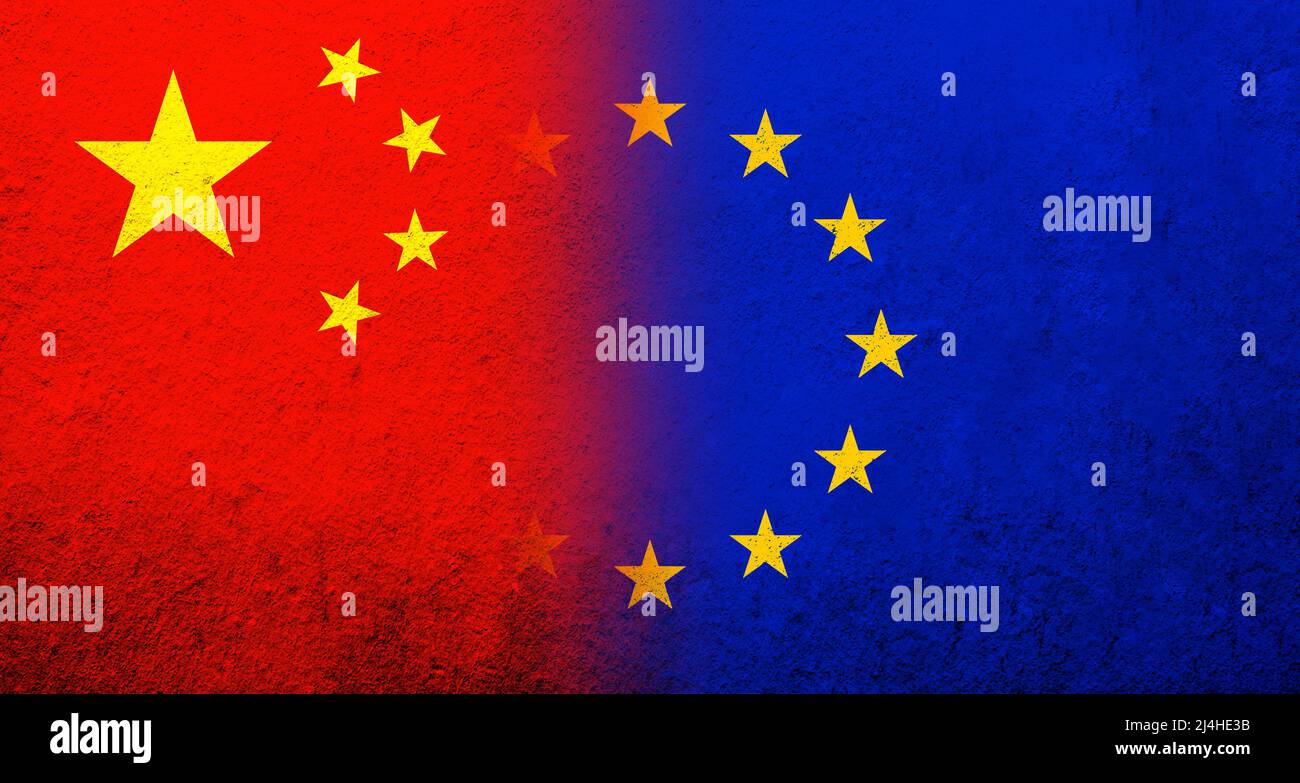 China vs european union hi-res stock photography and images - Alamy