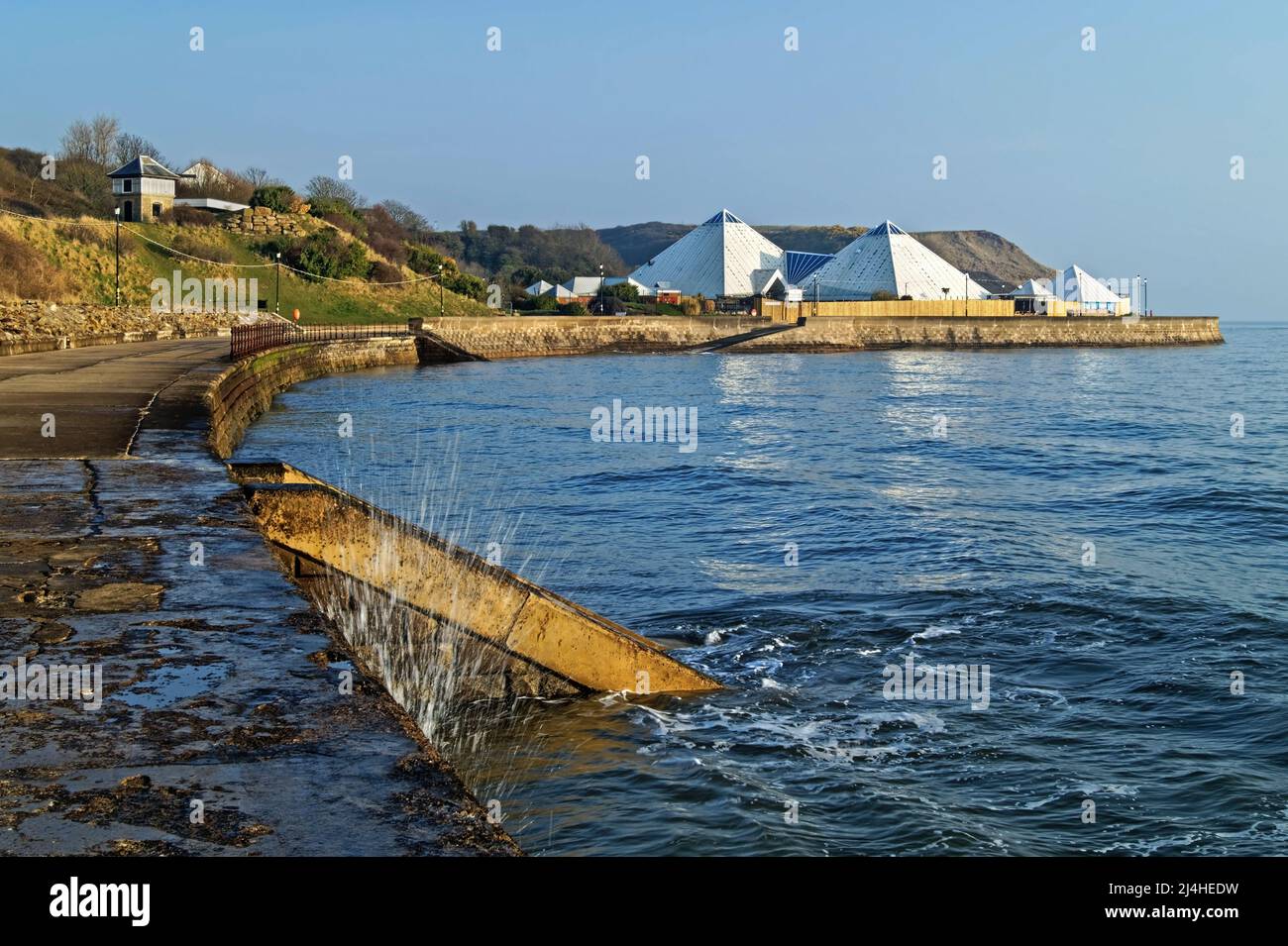 UK, North Yorkshire, Scarborough, Sea Life Sanctuary at Scalby Mills ...