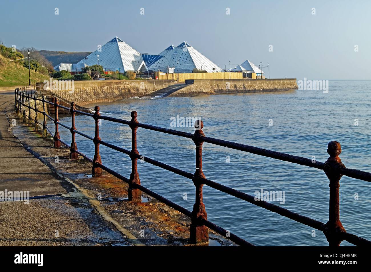 UK, North Yorkshire, Scarborough, Sea Life Sanctuary at Scalby Mills ...
