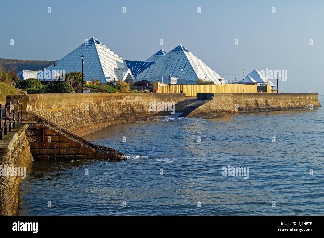 UK, North Yorkshire, Scarborough, Sea Life Sanctuary at Scalby Mills ...