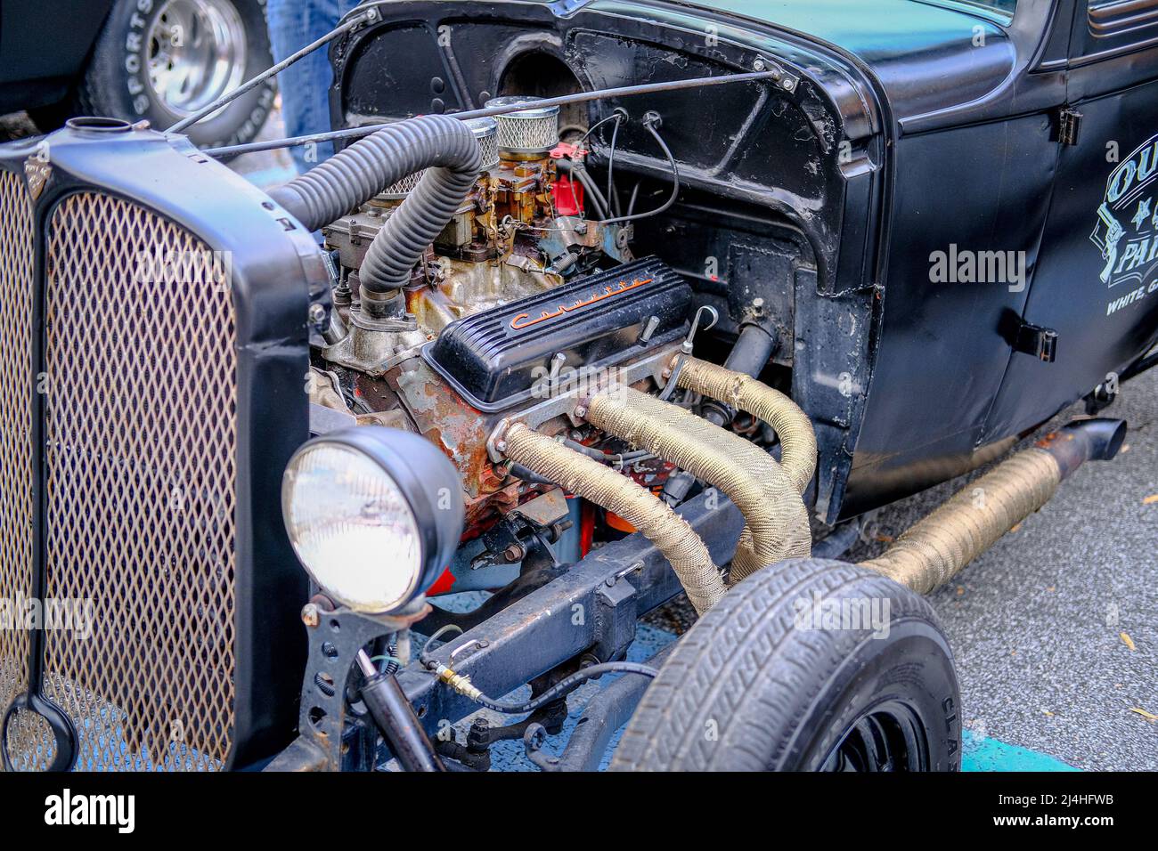 ATLANTA, GEORGIA - December 5, 2021: Caffeine and Octane is a ...