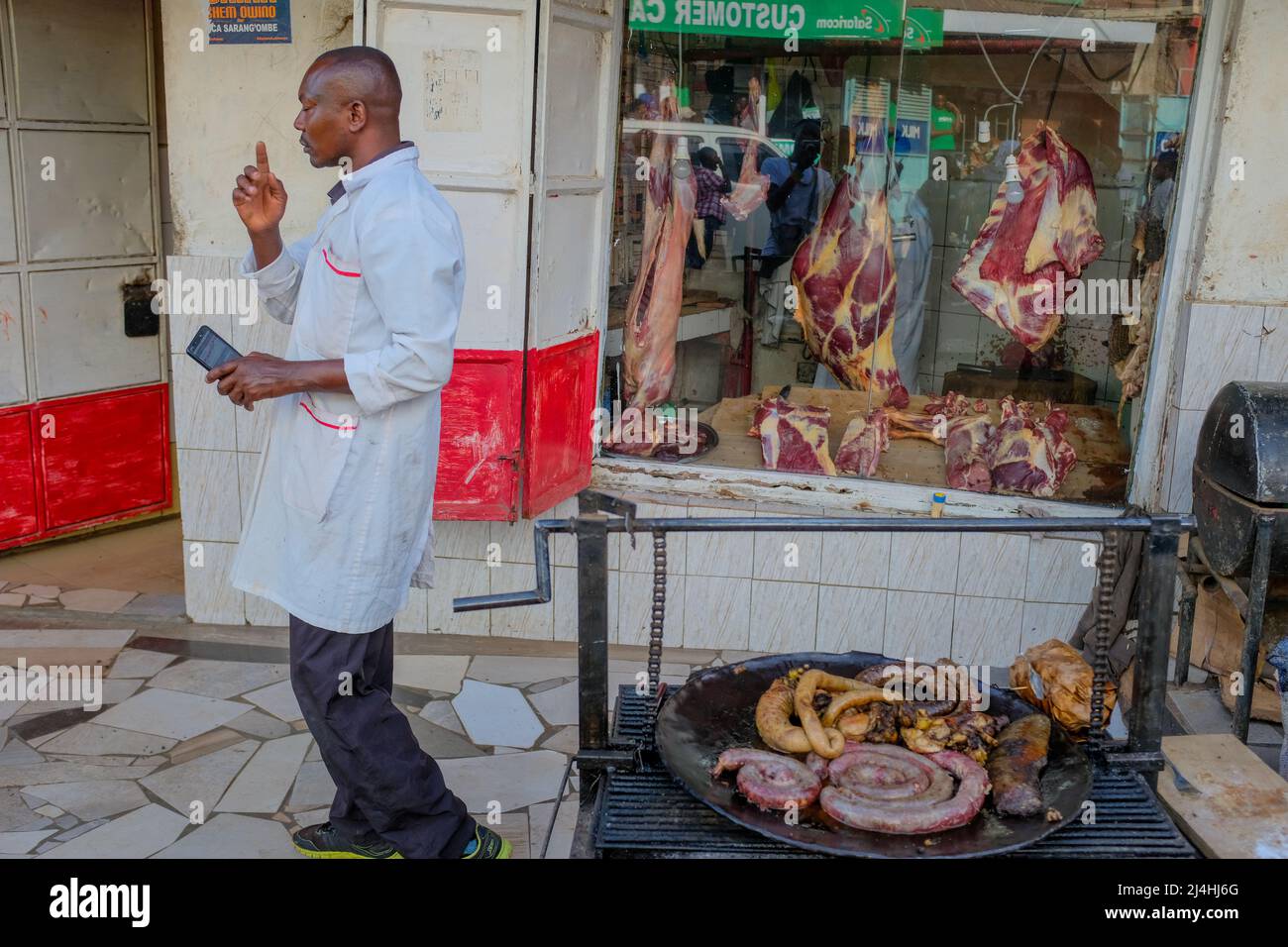 Butchery in nairobi kenya hi-res stock photography and images - Alamy