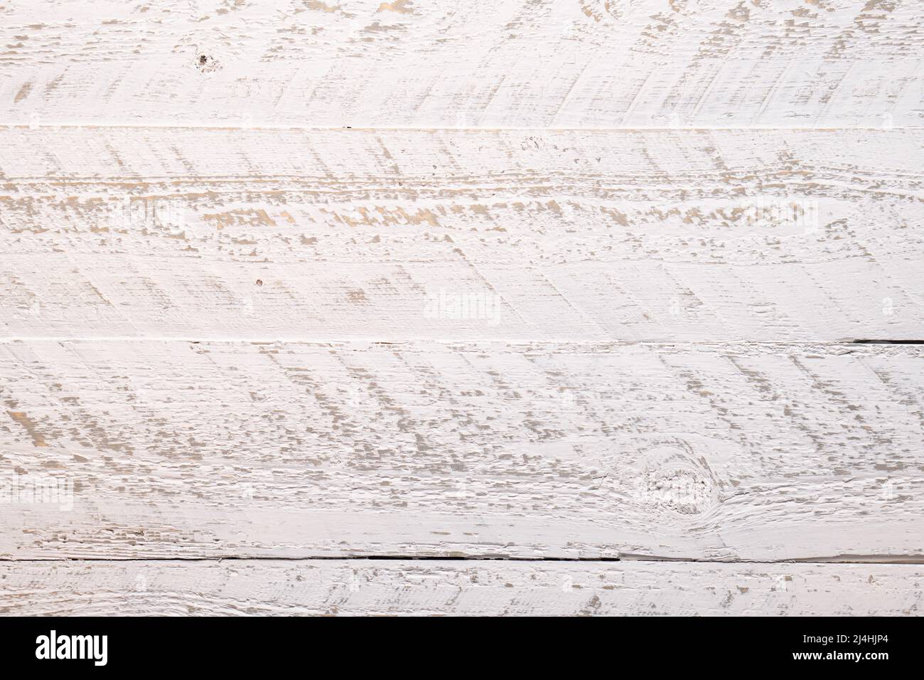 rustic white distressed wood plank table background Stock Photo - Alamy