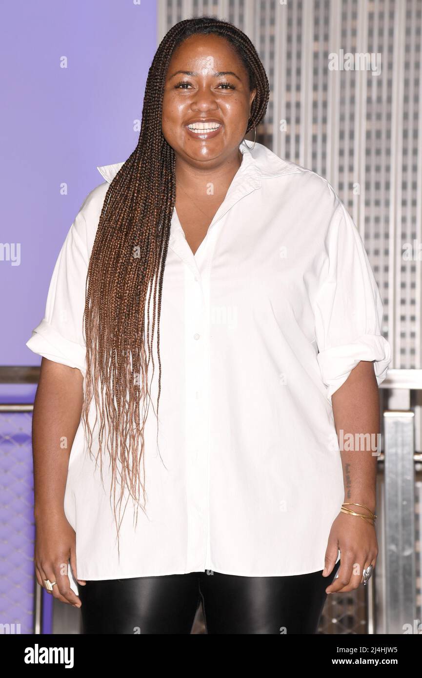 Meta Robinson, Jackie Robinson’s granddaughter, visits the Empire State ...