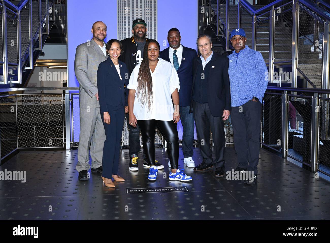 Butch Huskey, April Brown, CC Sabathia, Meta Robinson, Ken Griffey Jr ...