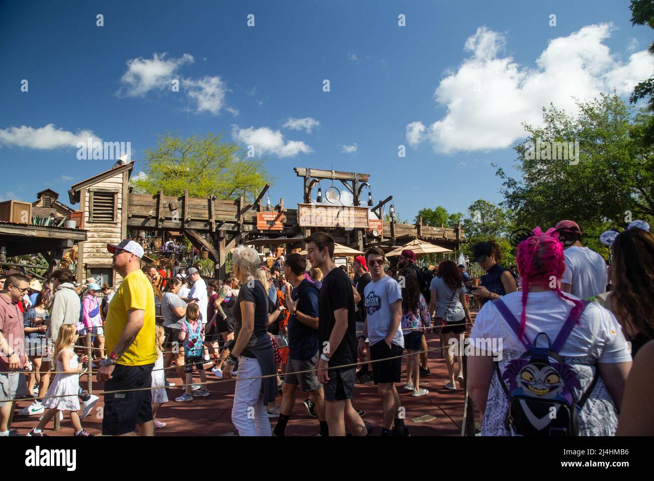 Magic Kingdom theme park, Orlando, Florida, USA, March 28th 2022 ...