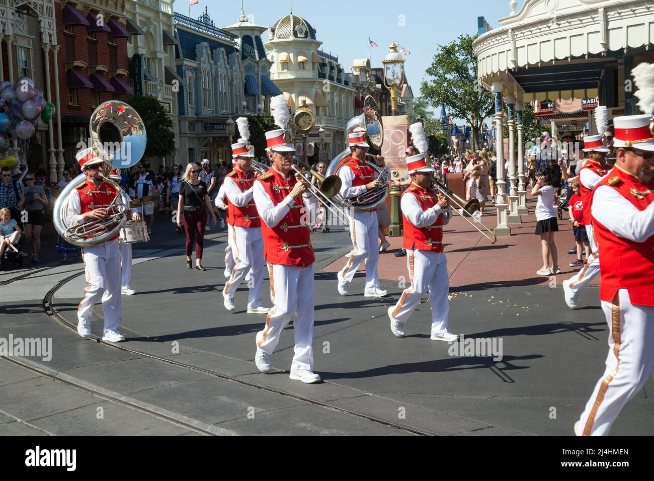 Disney Magic Kingdom Theme Park, Orlando, Florida, USA, March 26th 2022 ...