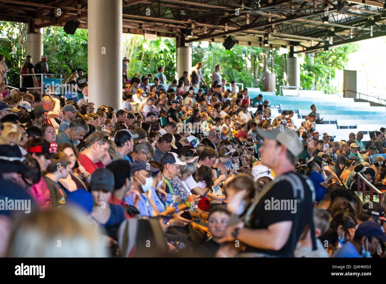 Disney Magic Kingdom theme park, Orlando, Florida, USA, March 29th 2022 ...