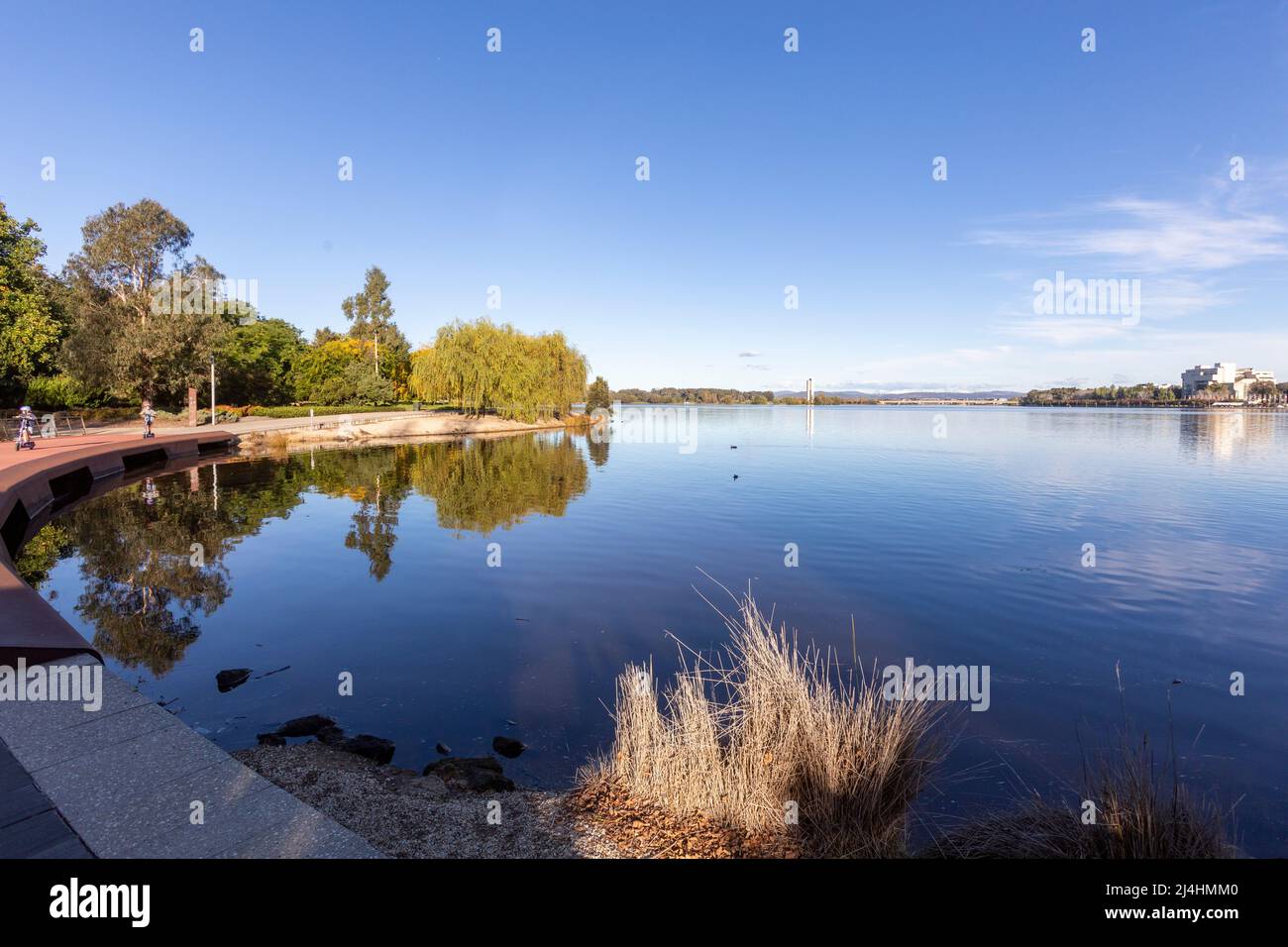 Lake Burley Griffin in Canberra,Australian Capital Territory,Australia Stock Photo - Alamy