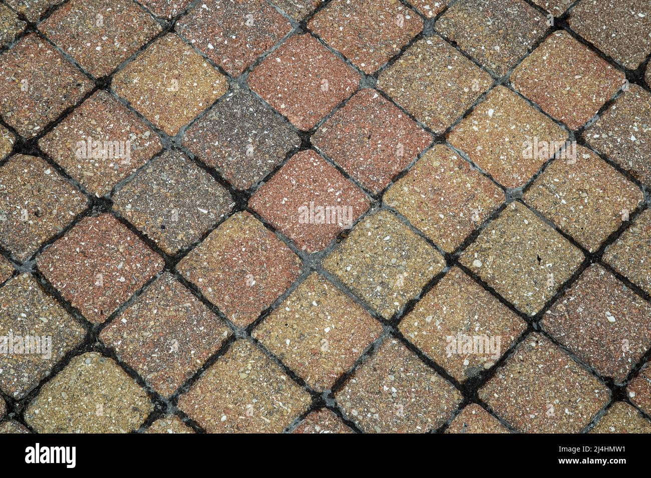 Pavement tiles shot in landscape format for use as a background Stock ...