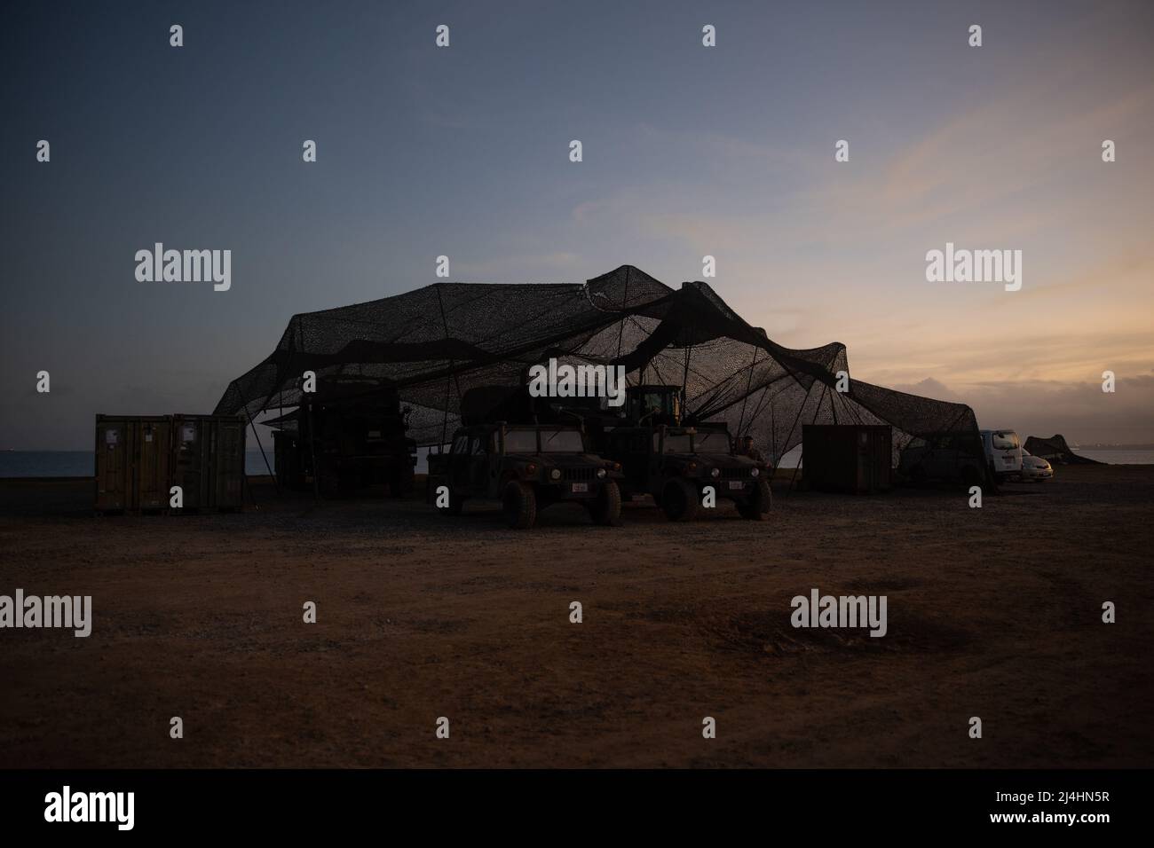 U.S. Marines with 3rd Maintenance Battalion, 3rd Sustainment Group ...