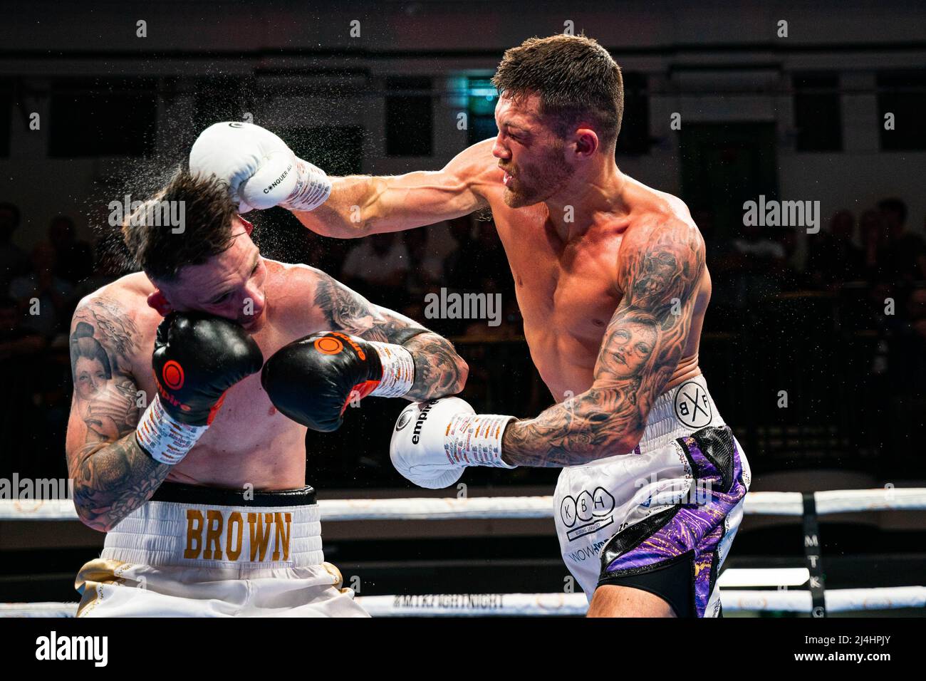 English super welterweight ttitle hi-res stock photography and images ...