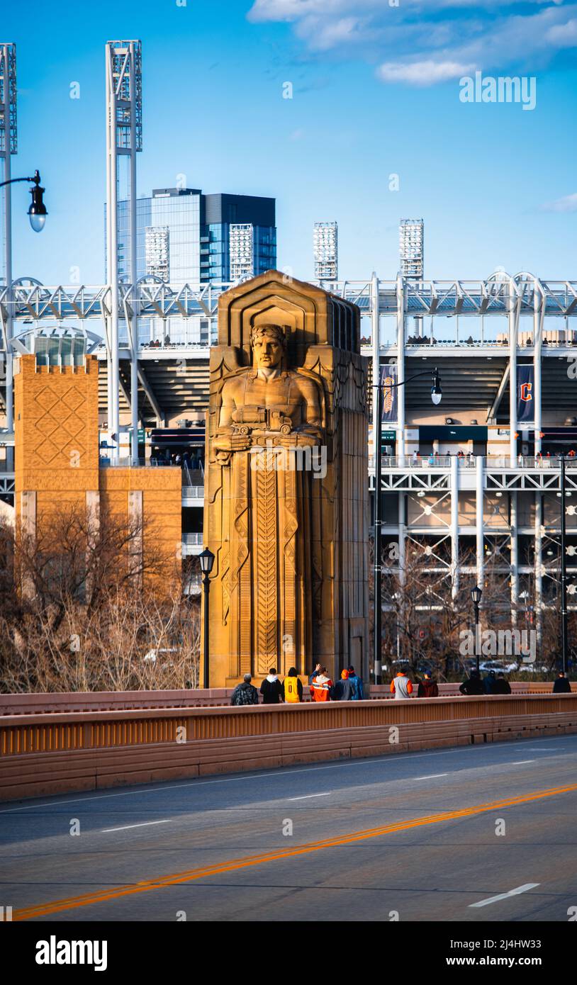 Guardian of traffic statue hi-res stock photography and images - Alamy